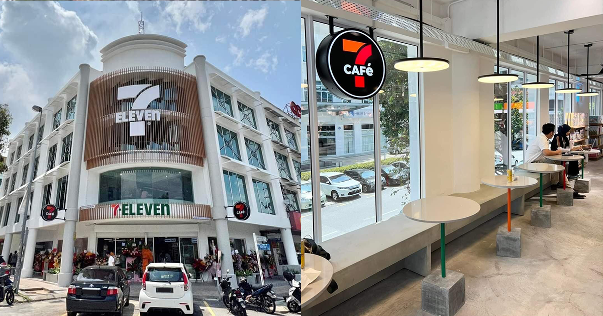 7-Eleven Buka 7Café, Outlet Terbesarnya Di Puchong - The Kapital